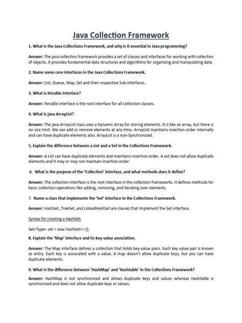 Collection Framework Pdf Queue Abstract Data Type Computer Data