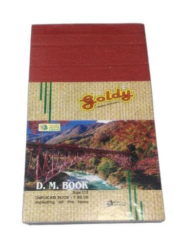 Paper Hard Bound 112 Sheet Dm Duplicate Book A4 At Rs 80 In Pune Id