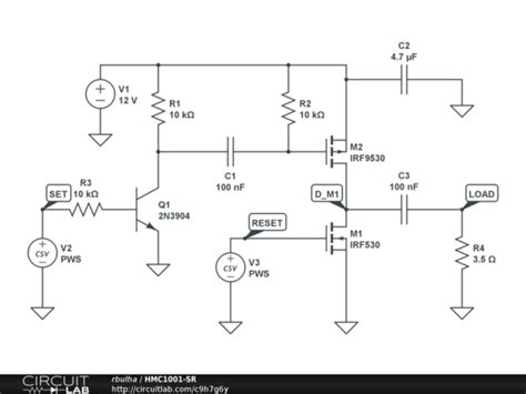 HMC1001 SR CircuitLab