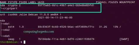 Encrypt Ubuntu Or Debian Disk Partition Using Cryptsetup ComputingForGeeks