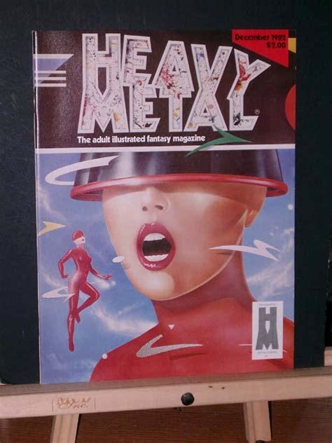 Heavy Metal Magazine December 1982 By Caza And Michael Kaluta Richard