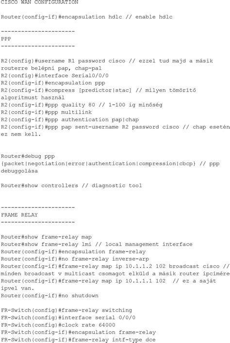 Router debug ppp packet negotiation error authentication compression cbcp ppp debuggolása