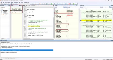 Debugging A Hardfault On Cortex M