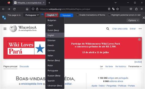 How To Translate A Page In Firefox