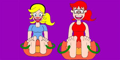 Joanna And Connie Halloween Tickle By Bostonianjedi811 On Deviantart