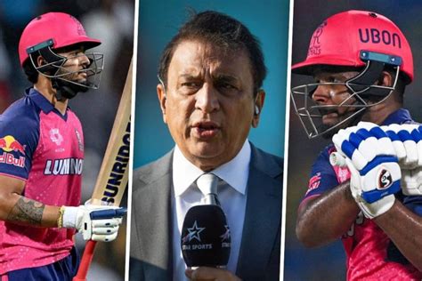 Ipl 2024 Sunil Gavaskar Slams Sanju Samson And Riyan Parag For Choking