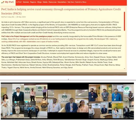 Rohit Bharara On Linkedin Pwcproud Pwcindia Projectmonitoring Erp Implementation 11