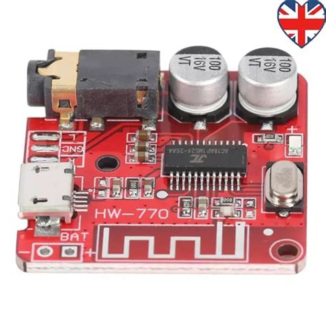 BLUETOOTH AUDIO RECEIVER WAV APE FLAC MP Lossless Decoding Stereo Output Board PicClick UK