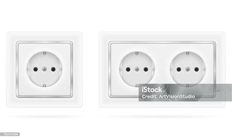 전기 소켓 콘센트 에 대 한 실내 전기 배선 스톡 벡터 일러스트 0명에 대한 스톡 벡터 아트 및 기타 이미지 0명 모던