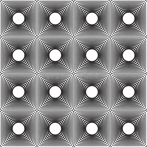 Seamless Circle Pattern Background Vector Stock Vector Illustration