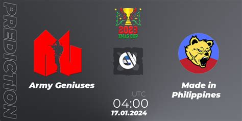 Army Geniuses Vs Made In Philippines Betting Tip Match Prediction 17