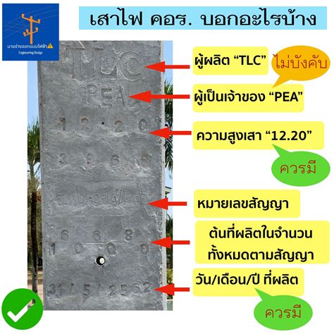 รู้หรือไม่ บนเสาไฟฟ้า คอร ทุกขนาด นายช่างออกเเบบไฟฟ้า