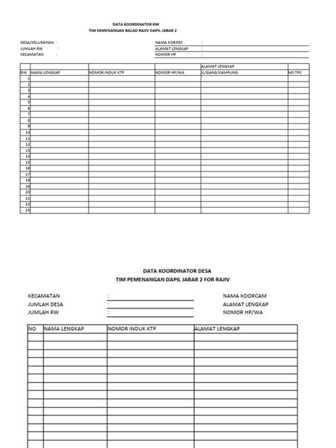 Format Data Saksi Pdf Format Data Saksi Pdf