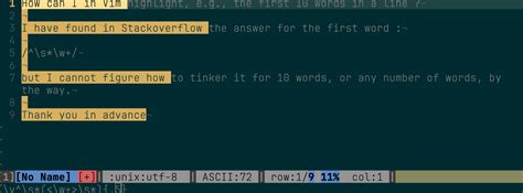 Highlight Vim Words Syntax Highlighting Stack Overflow