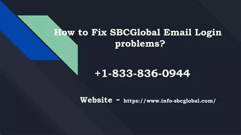 Ppt How Do I Access Sbcglobal Atandt Email Account 1 877 422 4489 Powerpoint Presentation