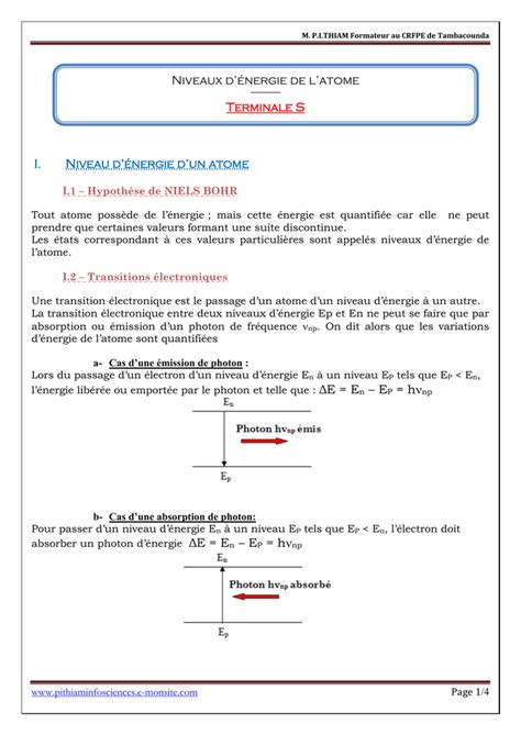 l énergie cinétique