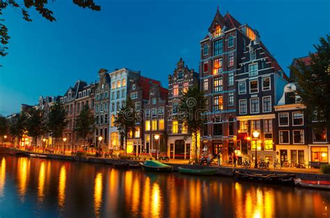 Canals Of Amsterdam Editorial Photography Image Of Town 46908482