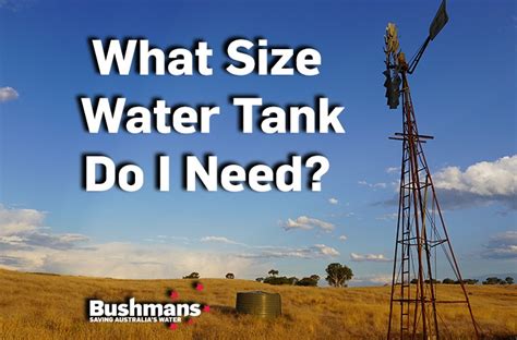 What Size Water Tank Do I Need Water Tank Calculator Sizes
