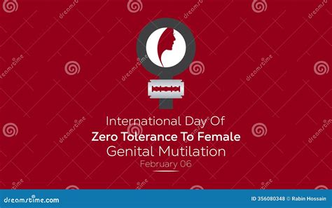 International Day Of Zero Tolerance To Female Genital Mutilation Stock