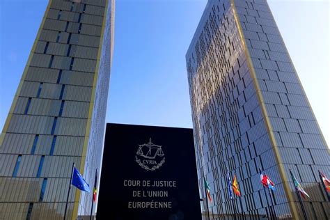 El Tribunal De Justicia De La Unión Europea Da La Razón A Los