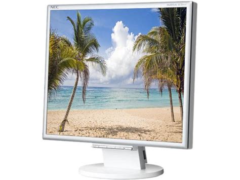 Refurbished NEC Display Solutions 19 SXGA LCD Monitor 8 Ms 1280 X 1024 D Sub DVI D 195VX