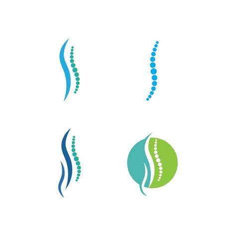Colonna Vertebrale Diagnostica Simbolo Logo 14639833 Arte Vettoriale A