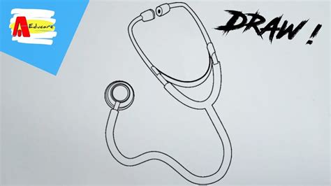 Stethoscope Drawing