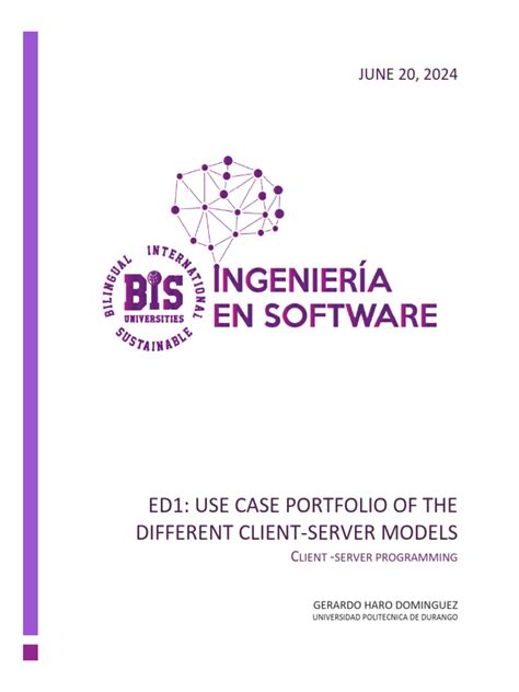 ed1 use case portfolio of the different client server models pdf