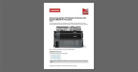 Lenovo Thinksystem V3 And Thinkagile Vx Servers Launched Transnet Co Posted On The Topic