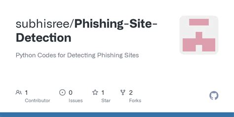 Github Subhisree Phishing Site Detection Python Codes For Detecting Phishing Sites