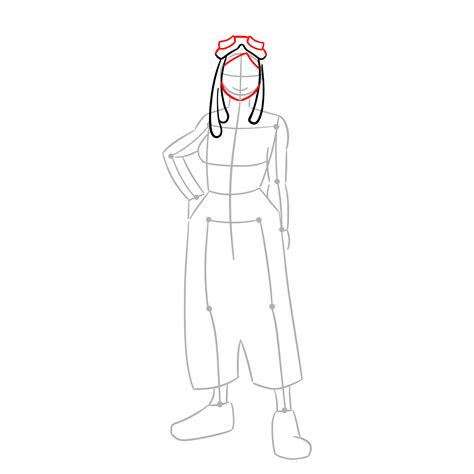 How To Draw Mei Hatsume In Workshop Gear Full Body Guide