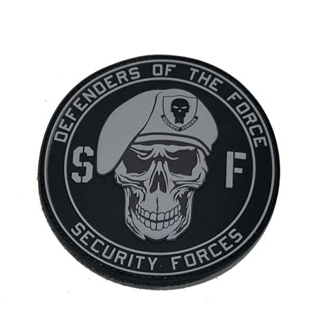 Usaf Security Forces 4 Pvc Patch Bunker 27