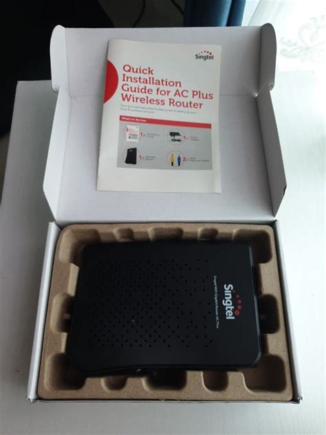 Singtel Wifi Gigabit Router Computers Tech Parts Accessories