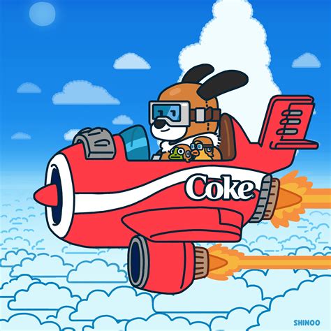 하늘과 빨간 비행기 By 이시누 노트폴리오