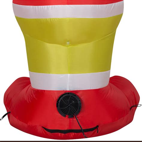 Dr Seuss Airblown Dr Seuss Inflatable Lighted Grinch With Naughty List