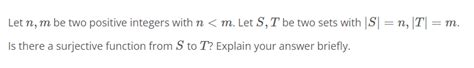 Solved Let N M Be Two Positive Integers With N