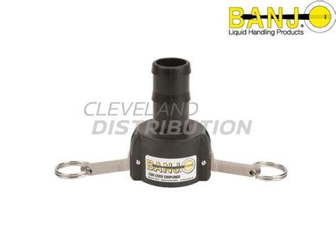 1½ Female Coupler X 1½ Hose Shank Poly Cam Lever Coupling Cleveland Distribution