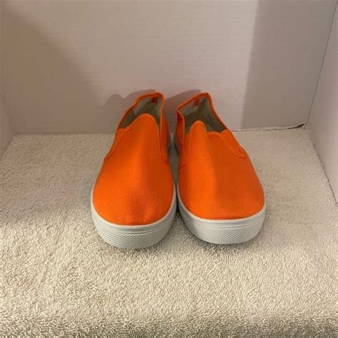 Orange Inmate Jail Prisoner Convict Authentic Prison Shoes Mens 7