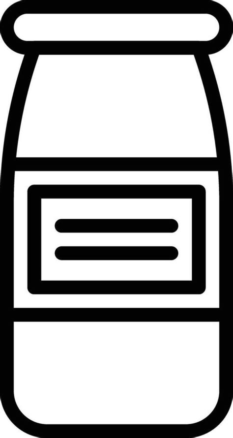 Milk Bottle Vector Icon 36414582 Vector Art At Vecteezy