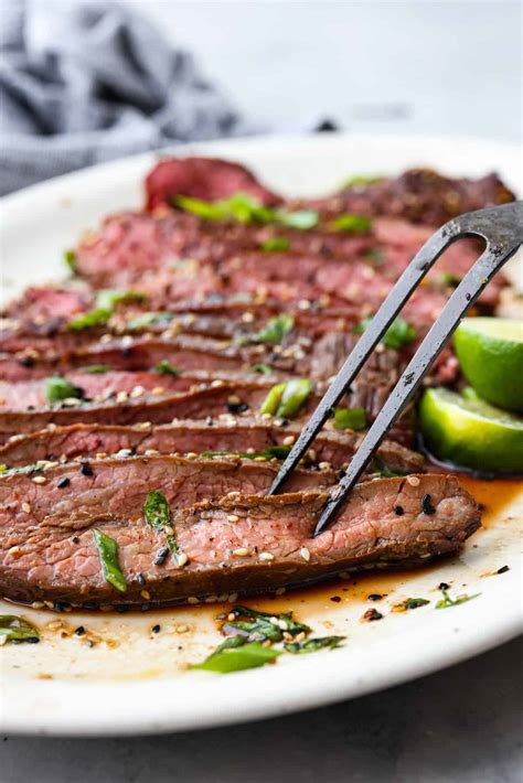 Grilled Flank Steak With Asian Inspired Marinade The Recipe Critic