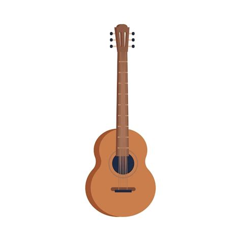 Premium Vector Acoustic Guitar Musical Instrument
