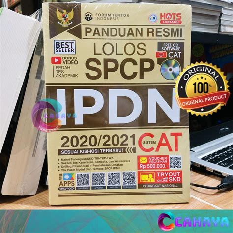 Jual Panduan Resmi Lolos Spcp Ipdn 2020 2021 BONUS SKD BEST SELLER
