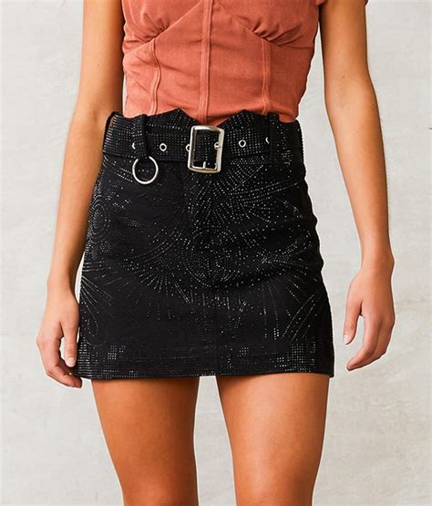 Day G Rhinestone Mini Skirt Womens Skirts In Black Buckle