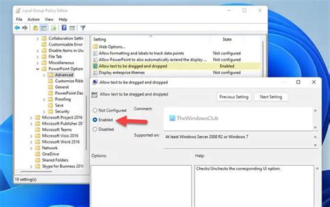 How To Disable Text Drag And Drop Feature In Word And Powerpoint