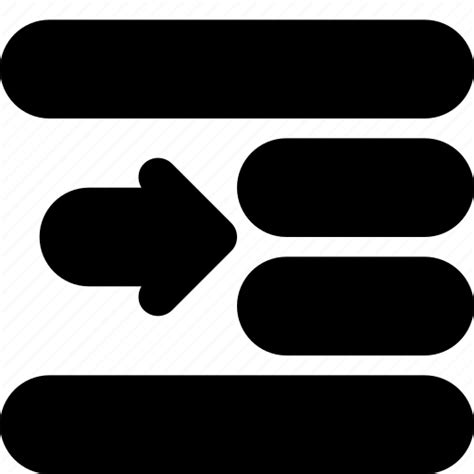 text editor indent paragraph document align button icon