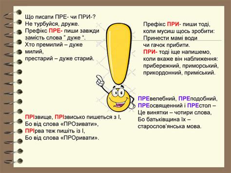 Презентація на тему Правопис префіксів пре при прі 5 клас