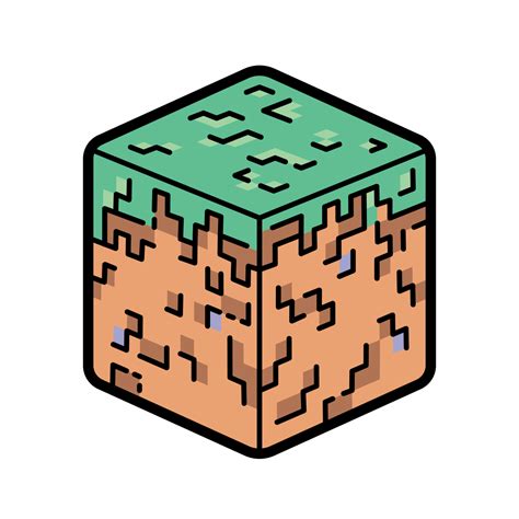 마인 크래프트 아이콘 로고 기호 Png Svg 무료 다운로드