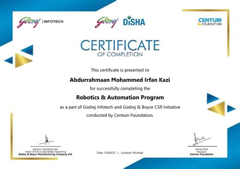 Abdurrahmaan Kazi On Linkedin Robotics Automation Learningjourney