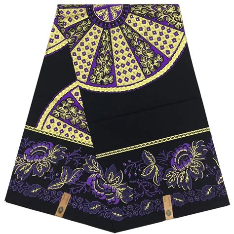 Luxury Gold Print Ankara Fabric African Wax Prints Cotton Fabric Gold