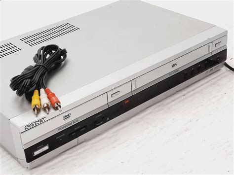 Vintage Sony Slv D360p DVD VCR VHS 4head Combo Player Etsy
